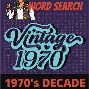 Decades Word Search Puzzle Bundle: 100 Fun Puzzles (digital Download ...