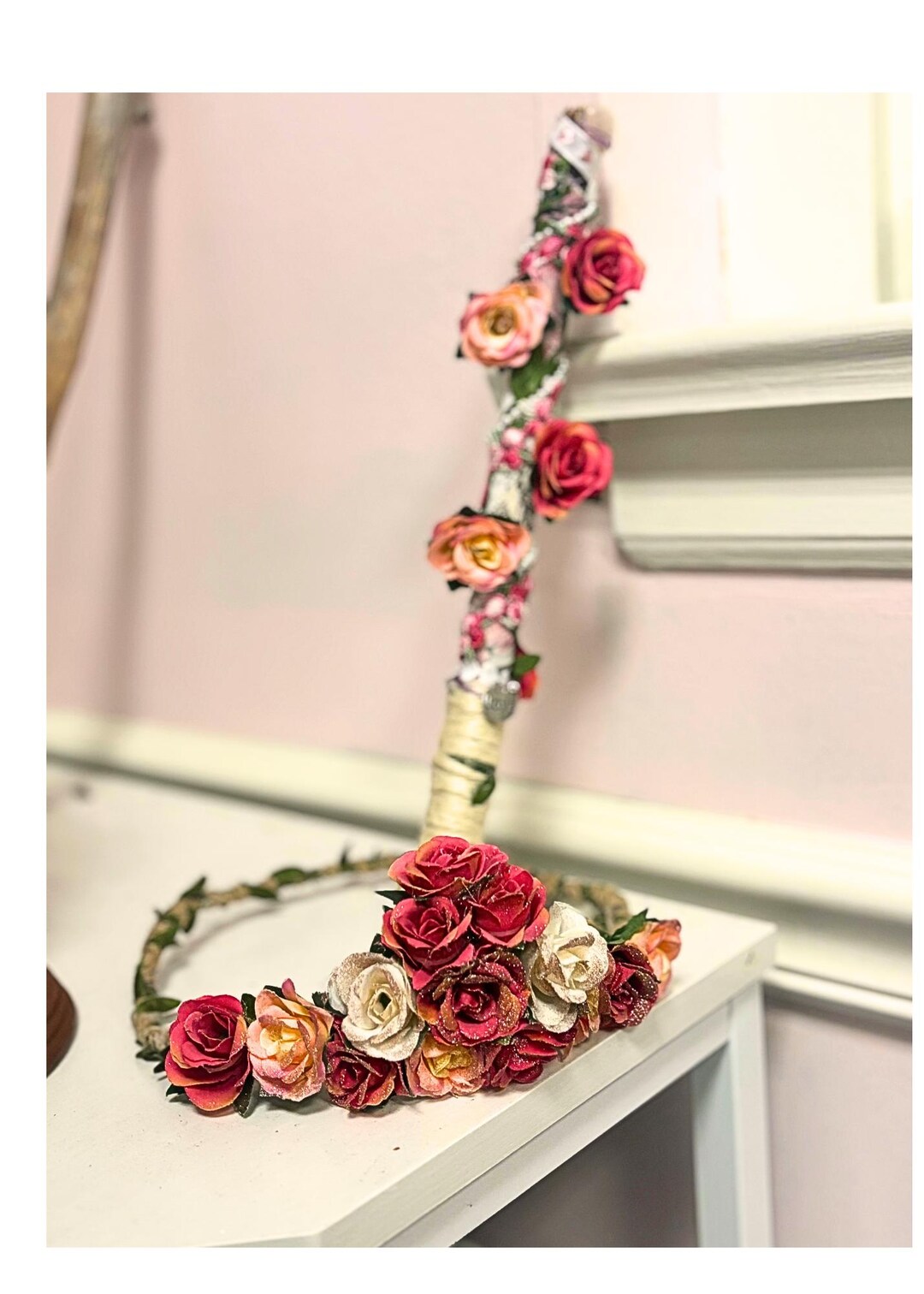 Rosebud Fairy Crown and Wand Set • Handmade Enchantress Accessories ...