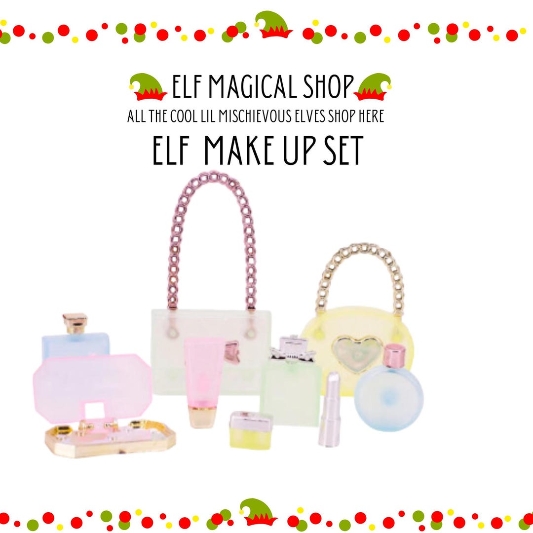 Miniature Make-up Beauty Set | Make up Set for Christmas Elf Doll ...