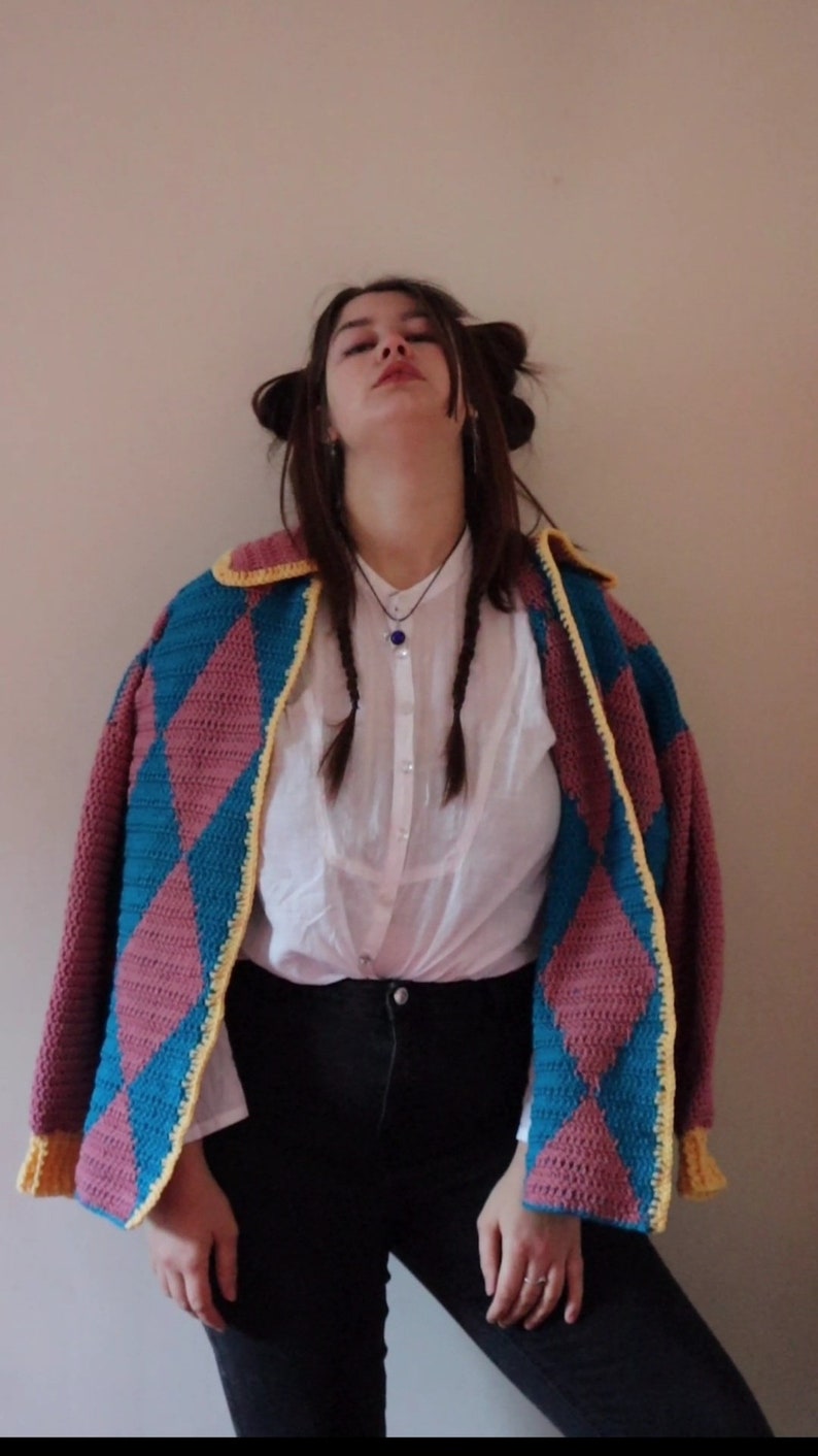 Howl's Moving Castle Cardigan Magic Wizard Pendragon Jacket Handmade ...