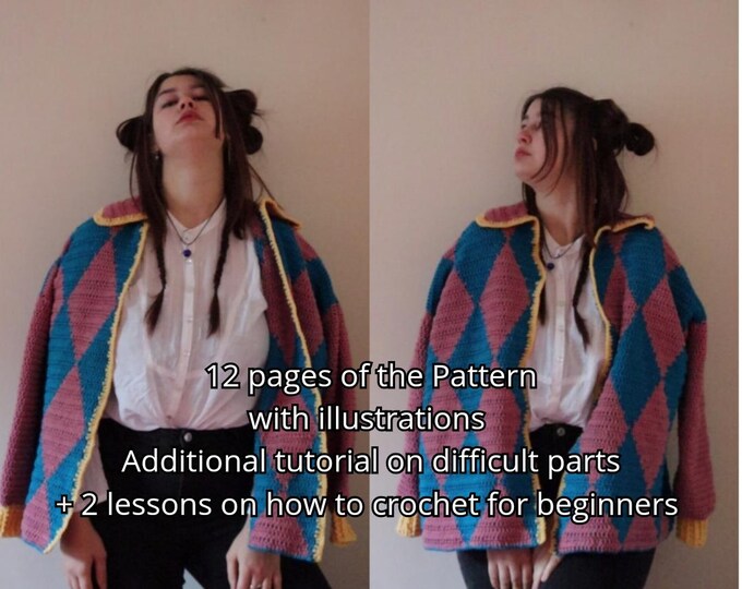 PDF Pattern With Tutorial Demon Slayer Shinobu Kocho Cosplay Crocheted ...