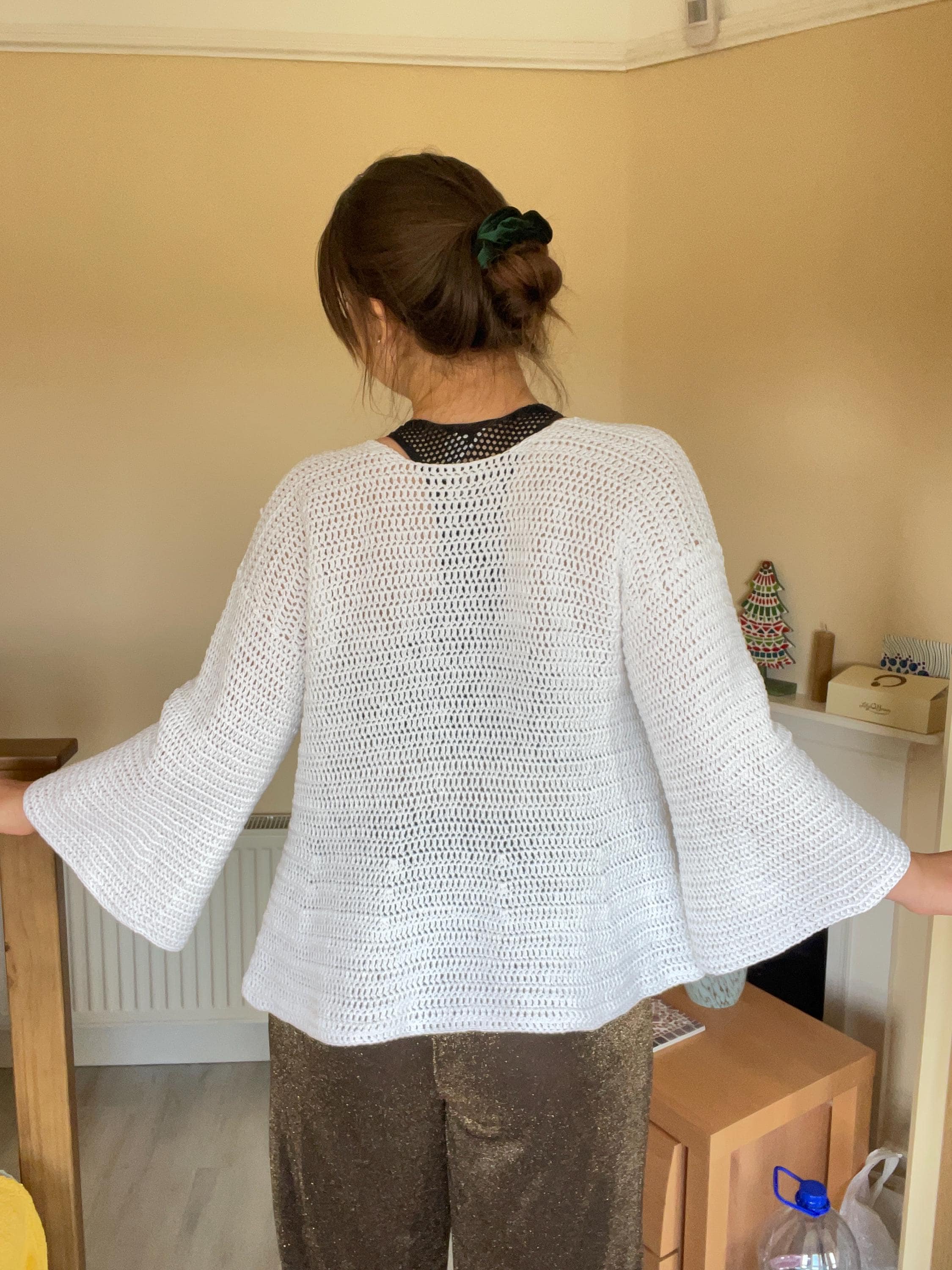 Mitsuri Kanroji Crochet Cardigan Demon Slayer Anime Cosplay Sweater ...