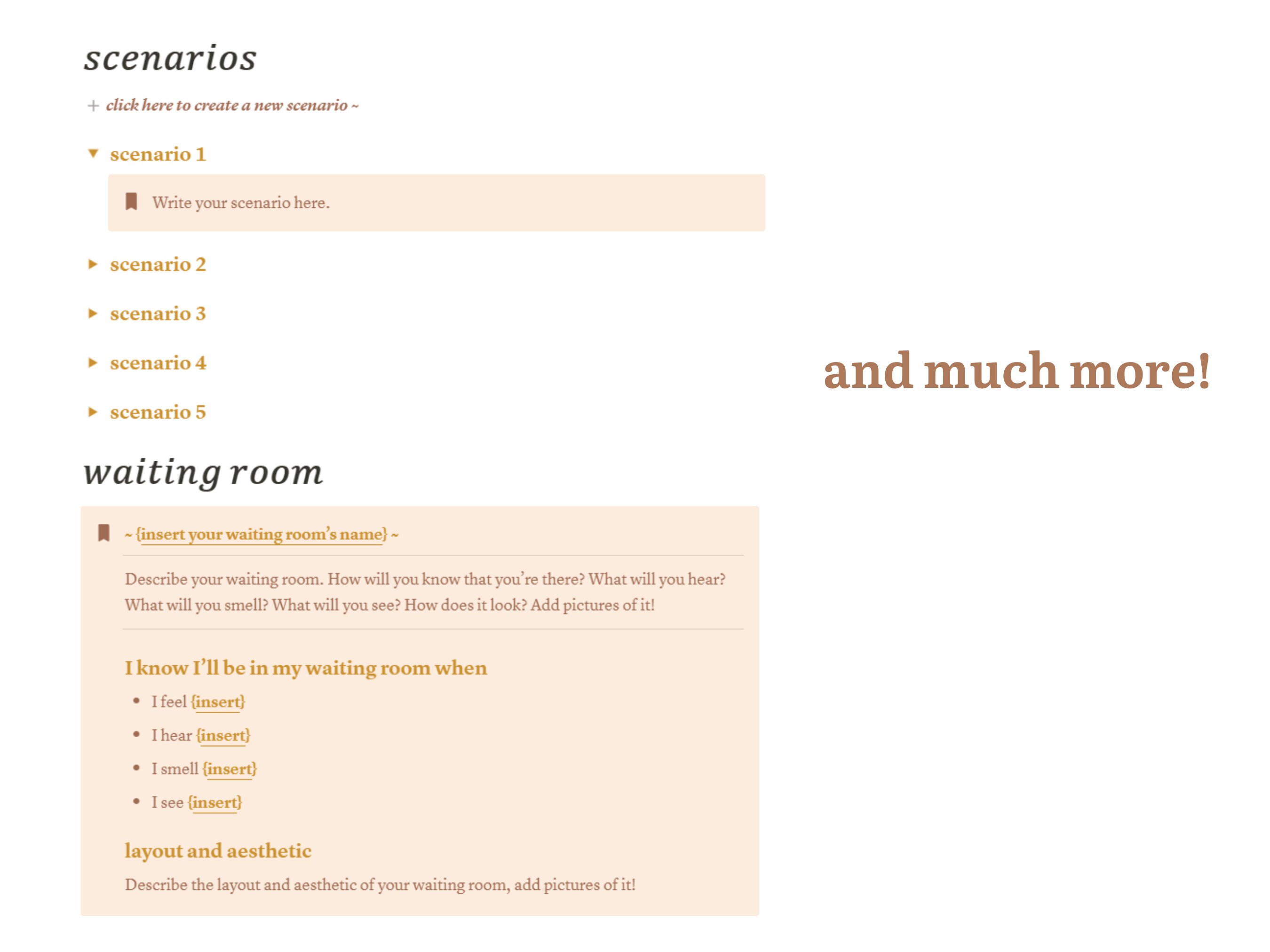 Notion Cottagecore Reality Shifting Script Hub Digital Cute Aesthetic Shifting Script Template