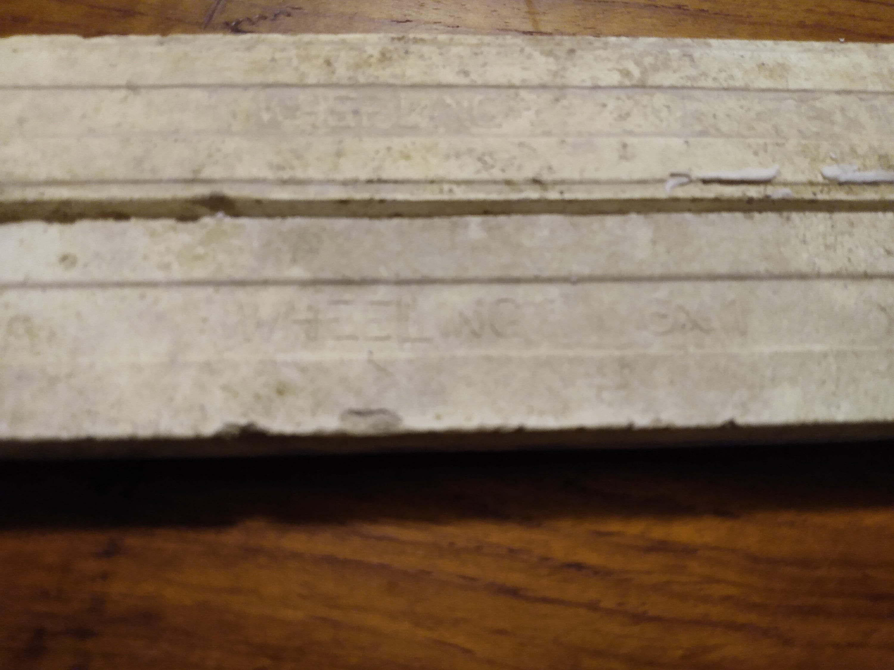 Vintage 1930s Wheeling Tile Border Ocean Waves Tiles, 6 X 1 X .25 Inch ...