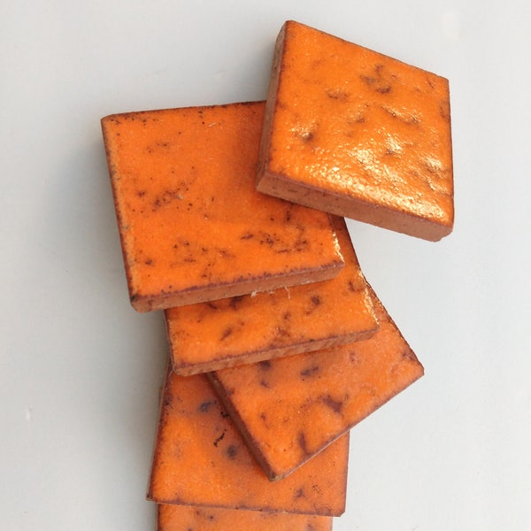 Orange Tiles - Etsy