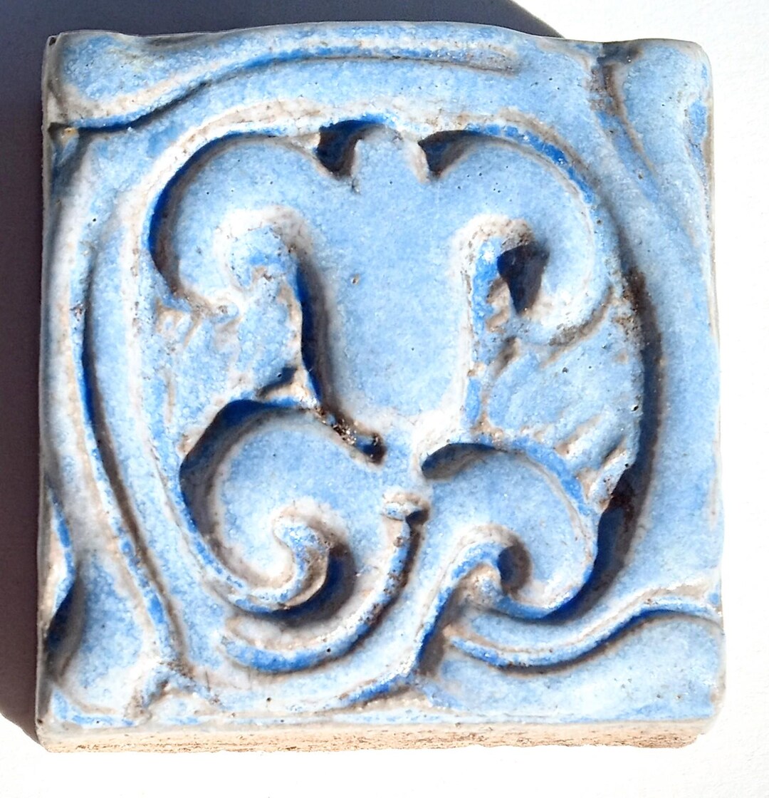 Ernest Batchelder Handmade Antique Art Tile, 1923, Los Angeles ...