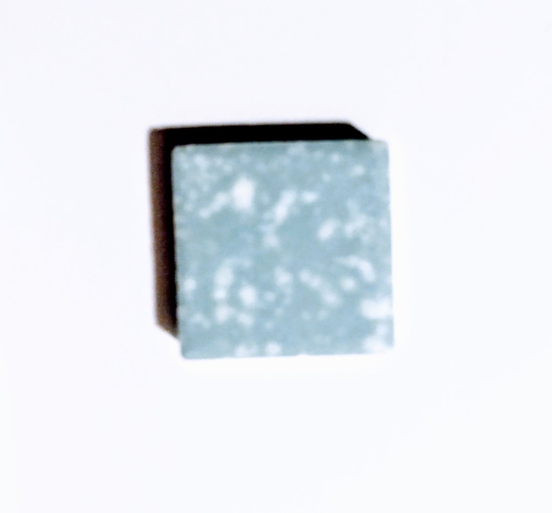 Custom for Melissa: 50 Vintage Blue and White Speckled Mosaic Floor ...
