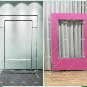 Photo Booth Frame Halloween Fabric Backdrop Stand Arch Backdrop,free ...