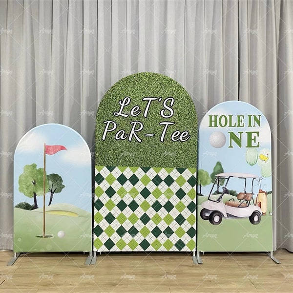 Golf Birthday Party Backdrop - Etsy