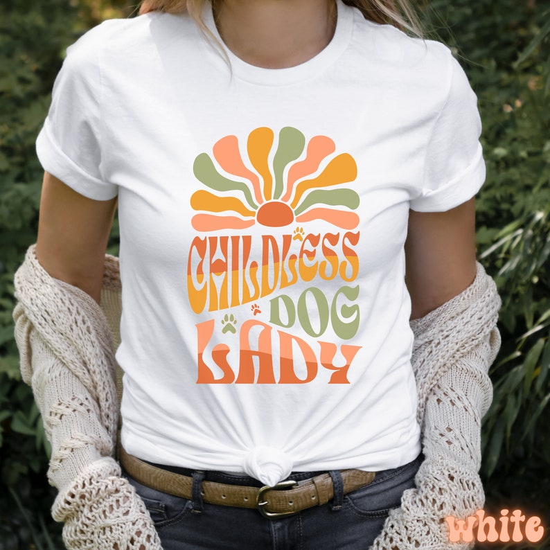 Childless Dog Lady Kamala T Shirt, Madam President Kamala Harris ...