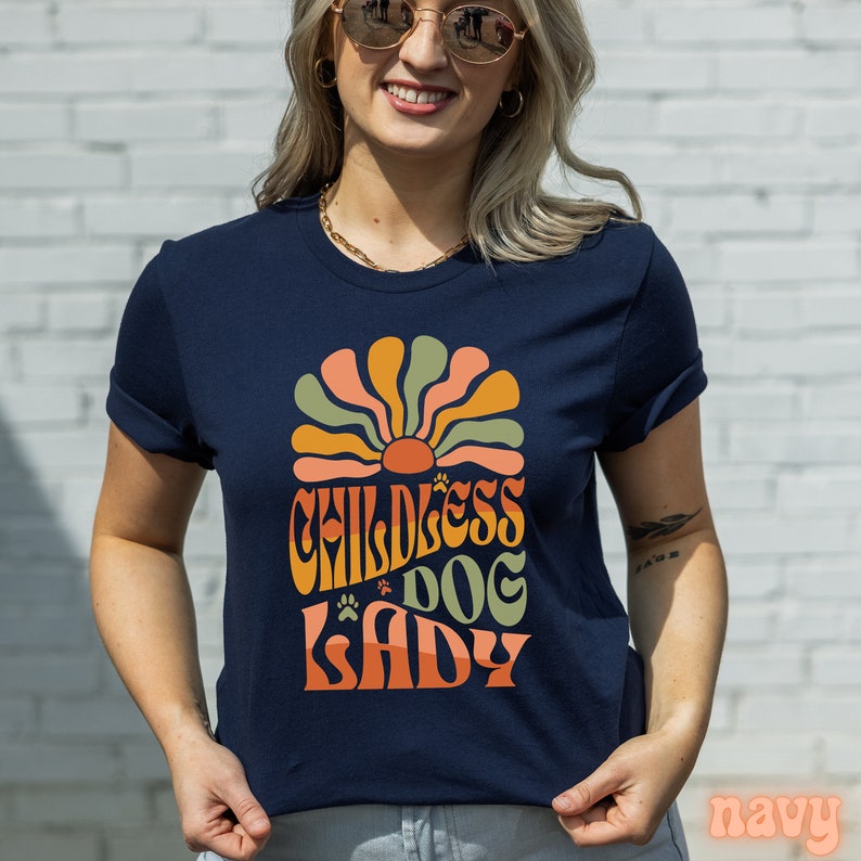 Childless Dog Lady Kamala T Shirt, Madam President Kamala Harris ...