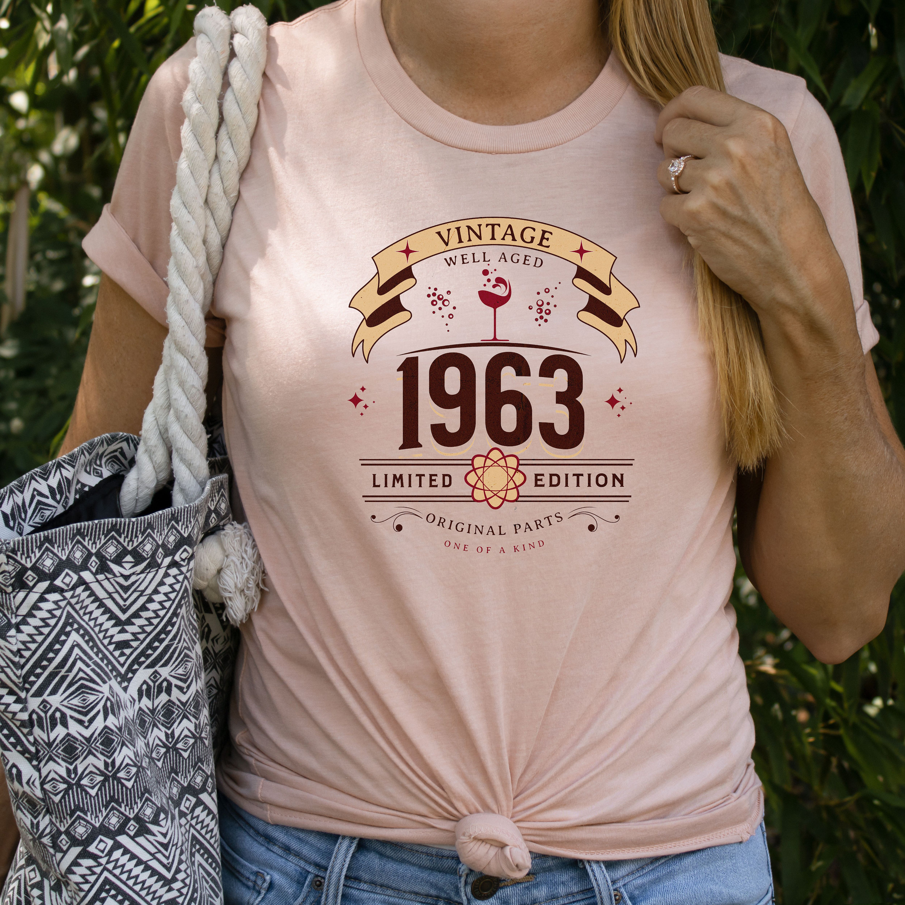 60th Birthday Shirt 1963 Classic Woman Shirt Well Aged 1963 - Etsy