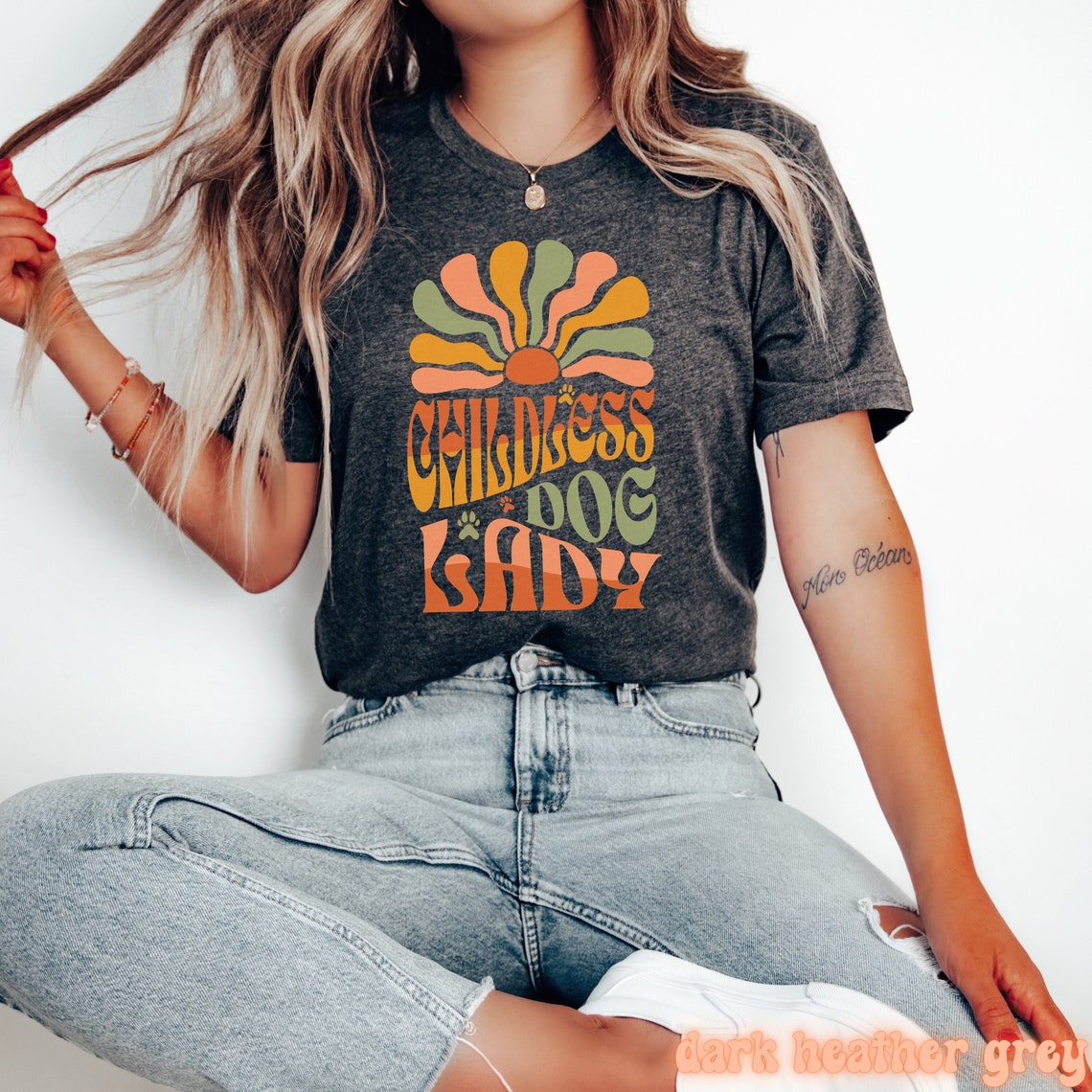 Childless Dog Lady Kamala T Shirt, Madam President Kamala Harris ...