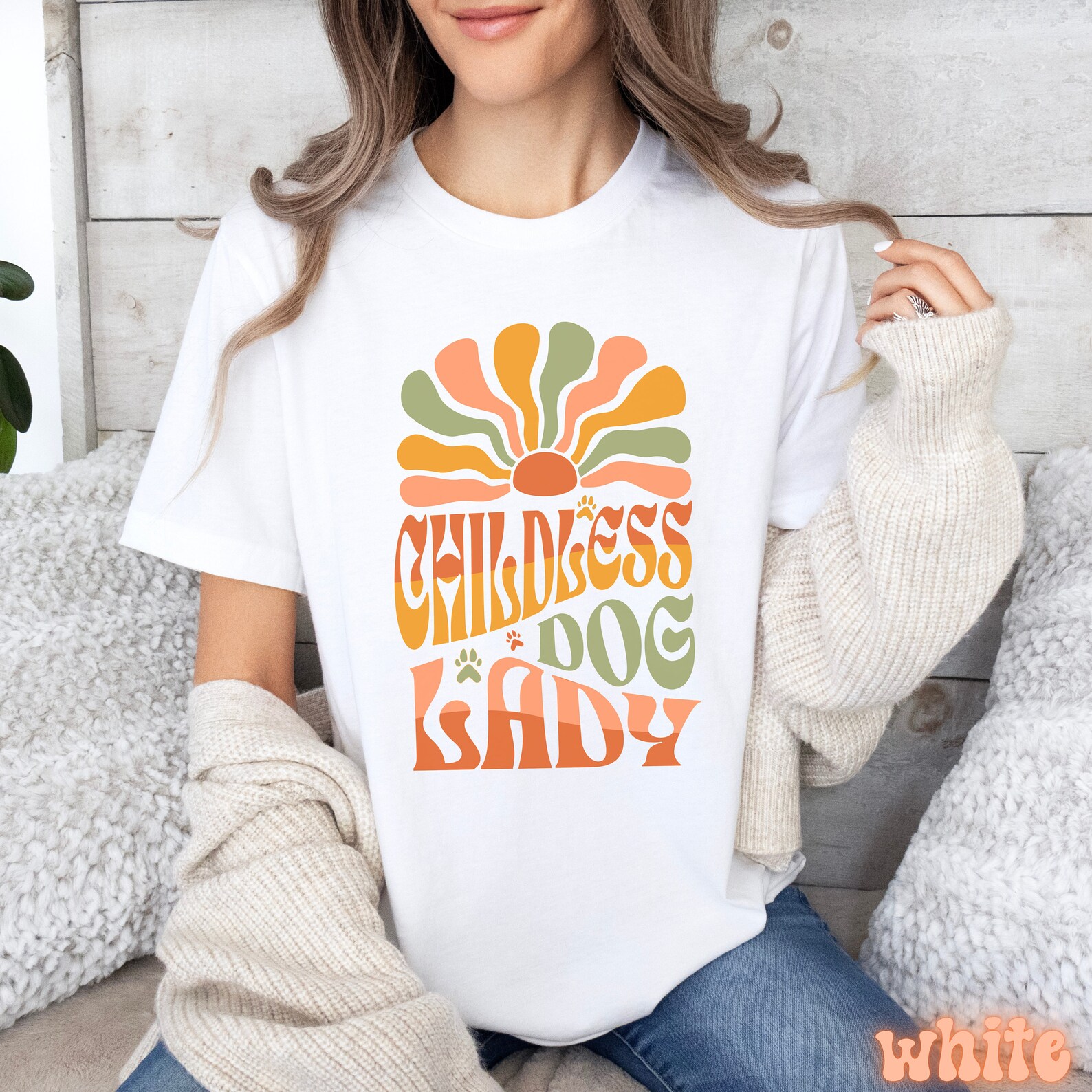 Childless Dog Lady Kamala T Shirt, Madam President Kamala Harris ...