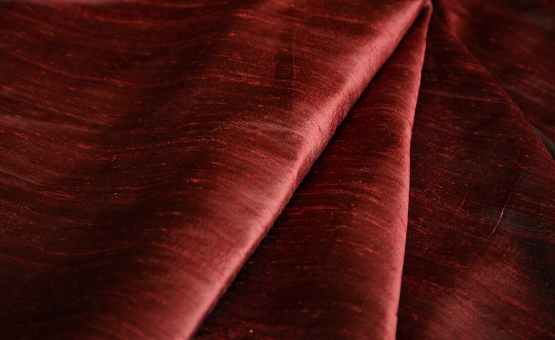 DUPIONI SILK Brown 100% PURE Raw Silk, Dress, Wedding, Quilt, Sew, Fabric, Bridesmaid Dresses ...