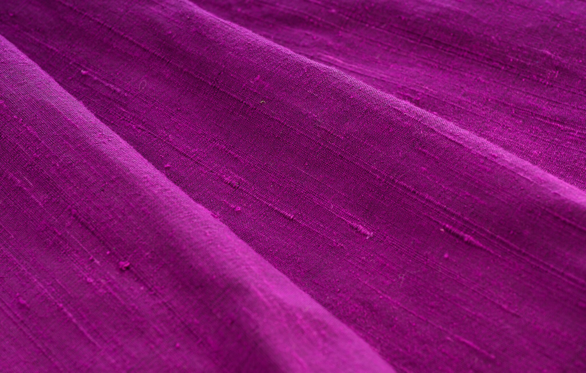 Dark Purple 100% PURE DUPIONI SILK, Raw Silk, Dress, Wedding, Quilt ...