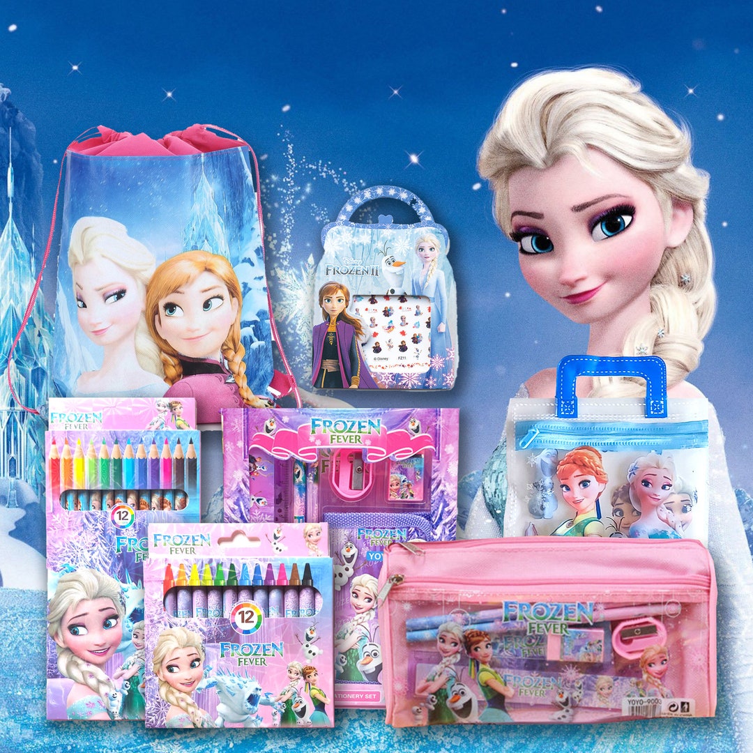 Frozen Stationery Set: Elsa, Anna, School Supplies Gift - Etsy