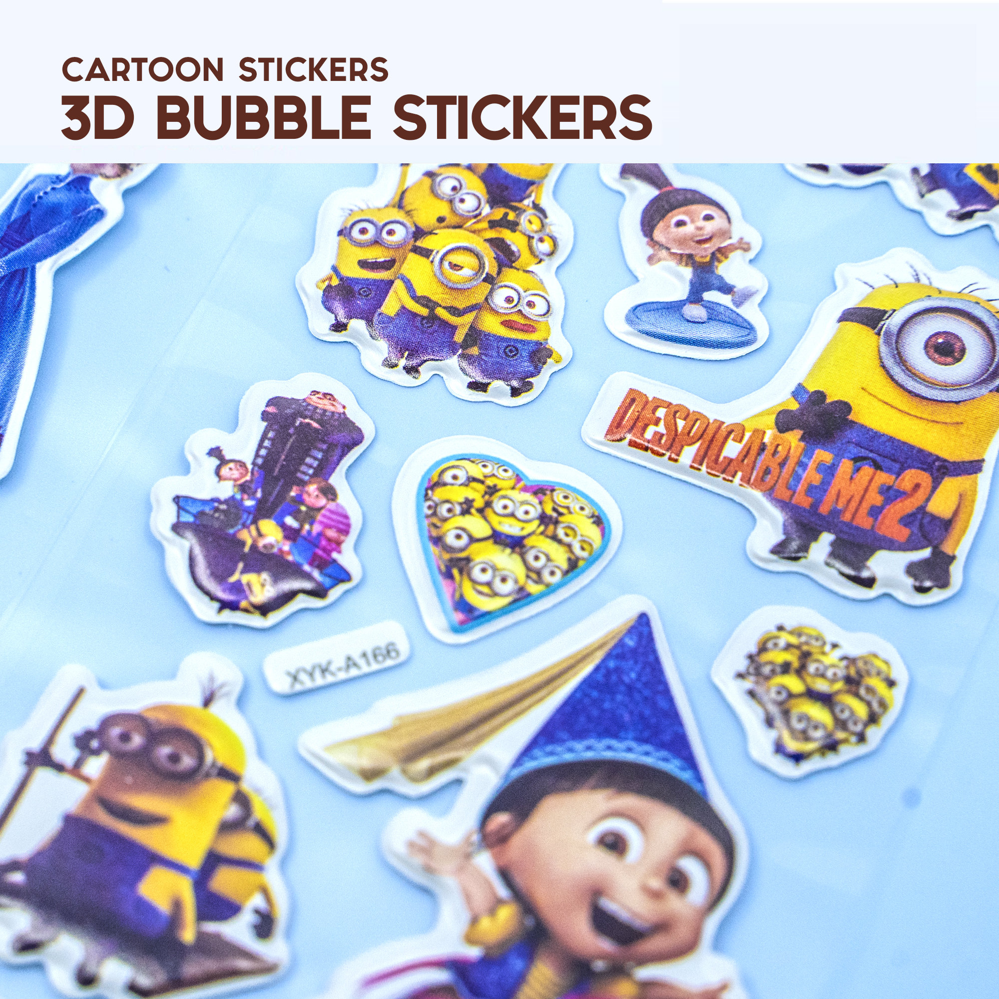 Cartoon 3D Stickers Elsa Frozen Mcqueen Spiderman PAW - Etsy UK