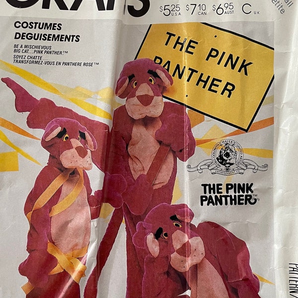 Pink Panther Adult Costume - Etsy