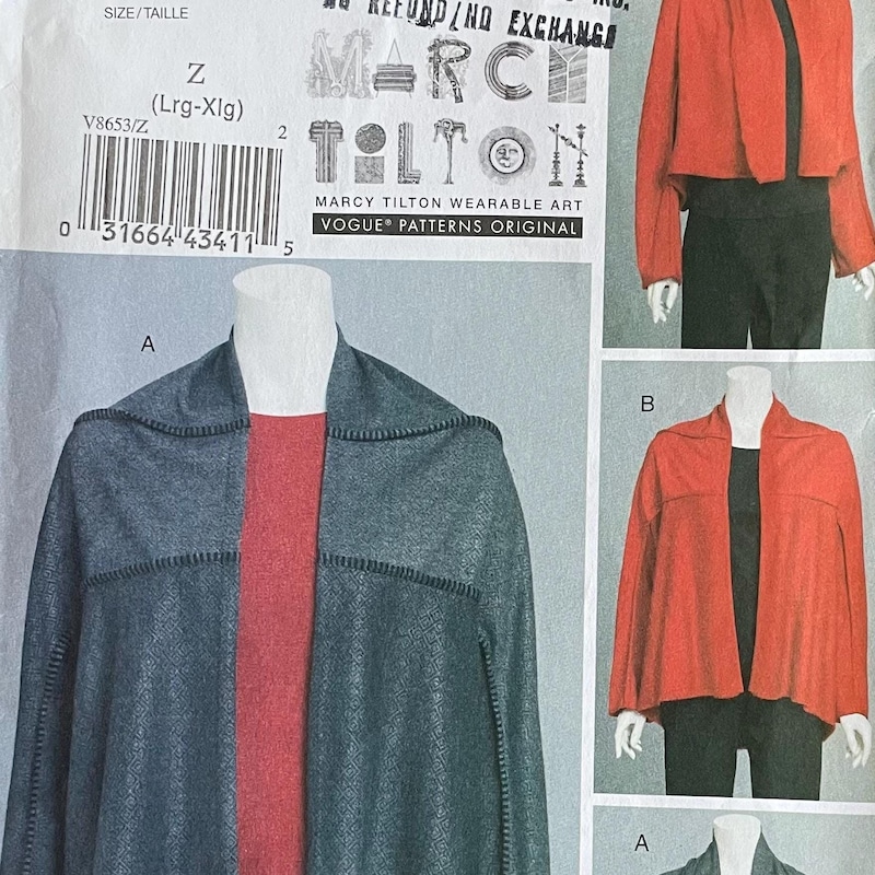 Marcy Tilton Jacket - Etsy