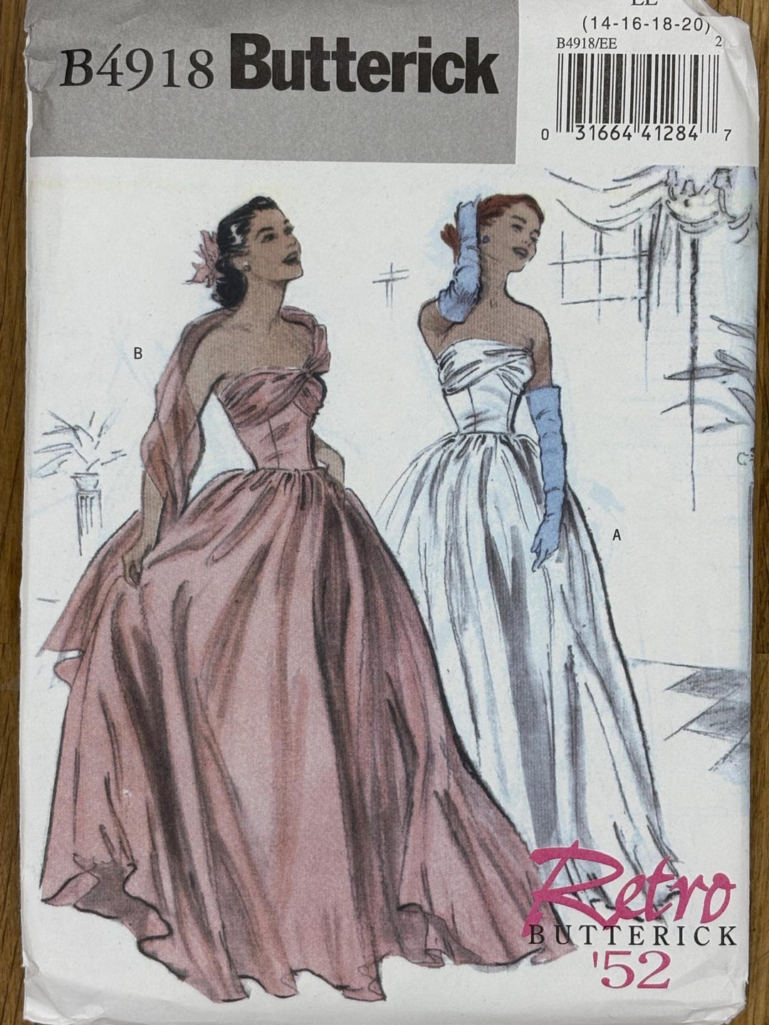 Butterick 4918, Women's Size (6-8-10-12 & 14-16-18-20), Misses' Dress ...