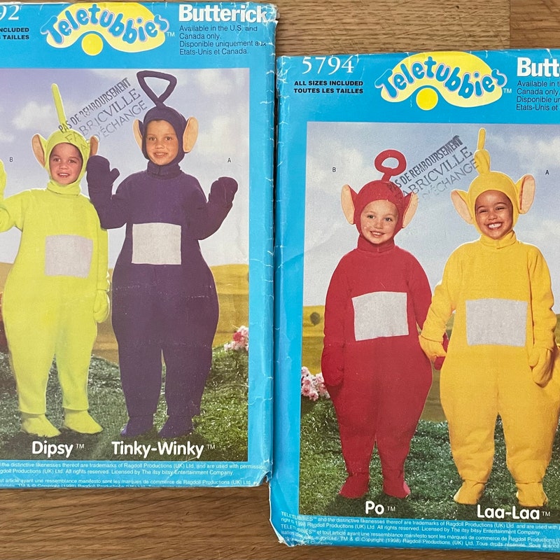 Teletubbies Costume - Etsy UK