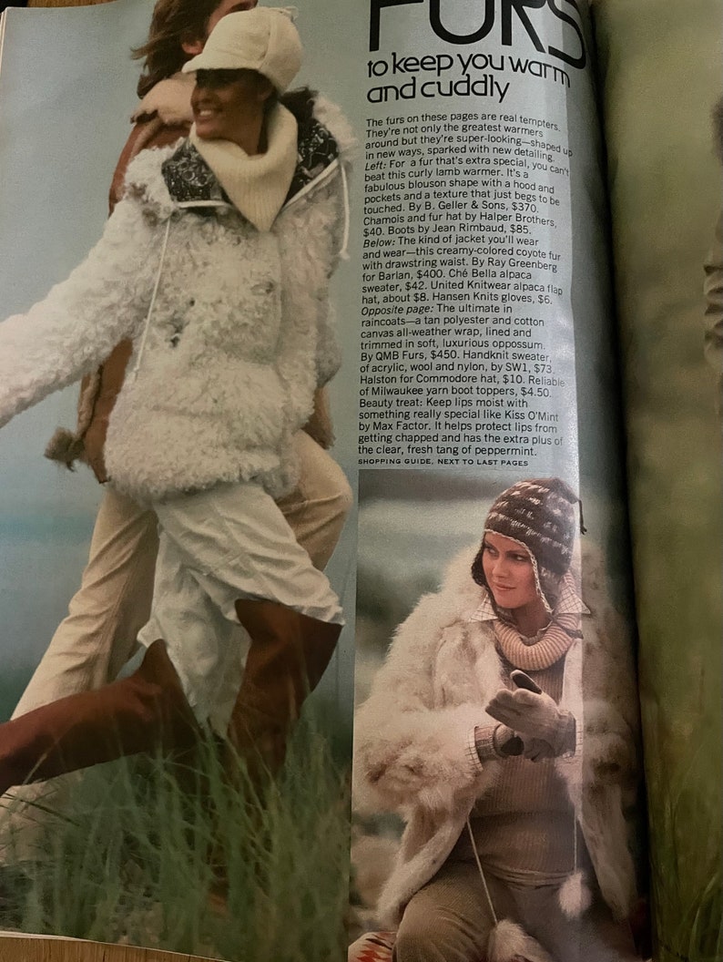Glamour Magazine, October 1976 - Etsy