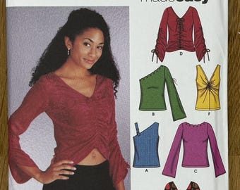 Simplicity 1364, Women's Size (8-10-12-14-16), Misses' Jiffy Blouses ...