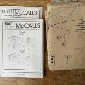 Mccalls 4997, Size (6-12)/(14 -20), Renaissance Gown, Women’s Uncut ...