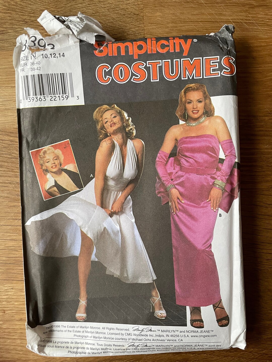 Simplicity Costume Pattern 8393, Women Size 10-12-14, 60s Cocktail ...
