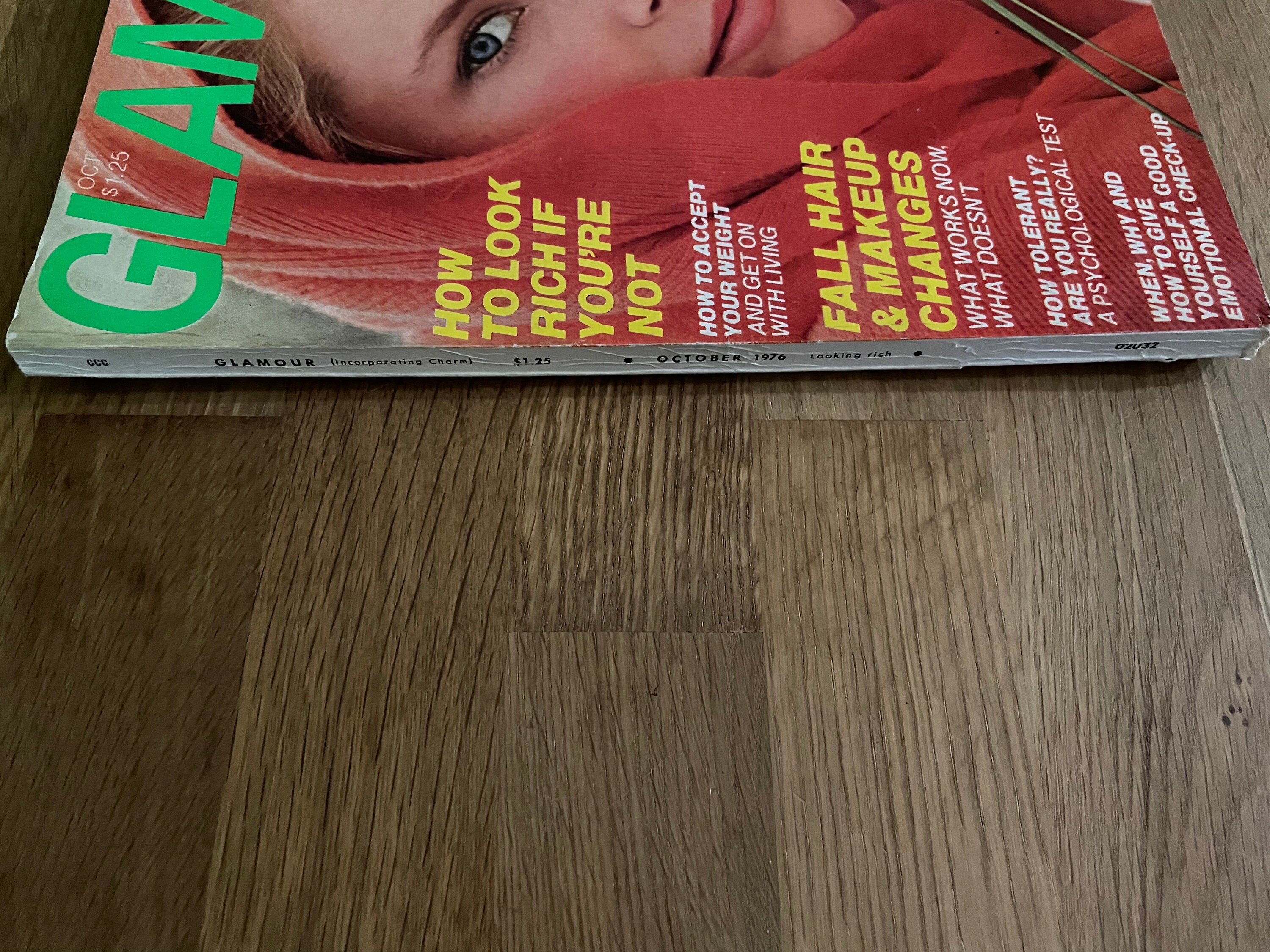 Glamour Magazine, October 1976 - Etsy