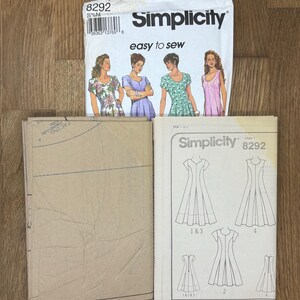 Simplicity 8292, Women's Size (6-10 & 12-16), Misses' Petite Dress ...