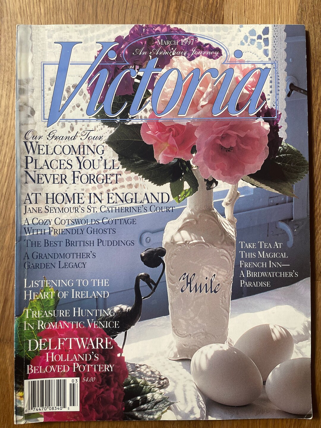 Victorian Magazine March 1997, at Home in England, Jane Seymours Court ...