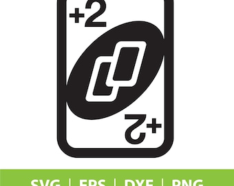 Uno Draw 2 Svg - Etsy