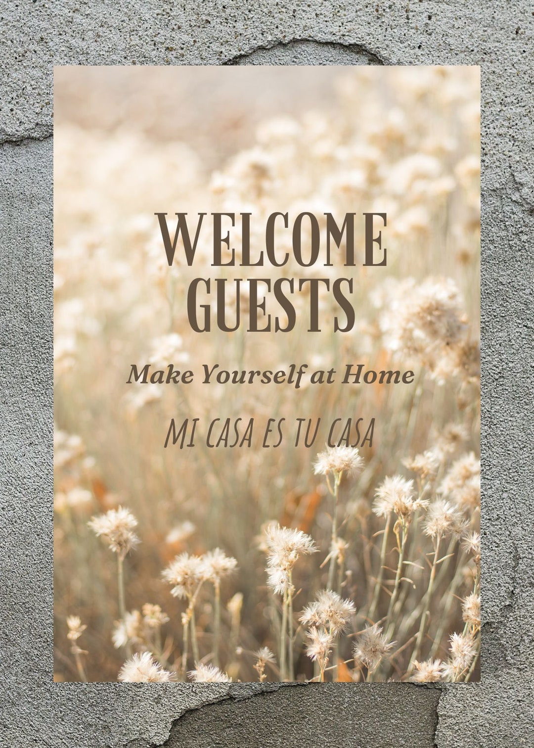 Digital Download Guest Room Sign - Etsy