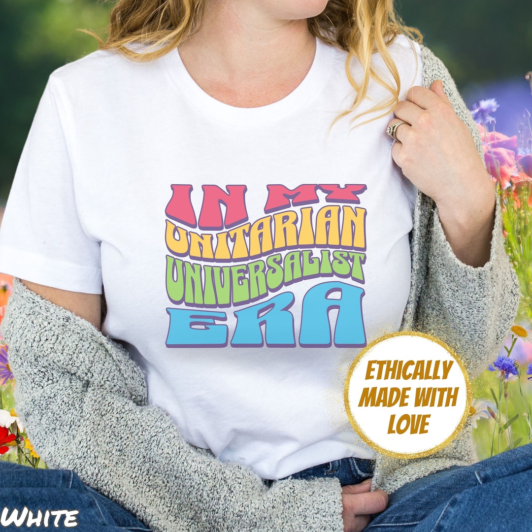 In My Unitarian Universalist Era T-shirt, UU Retro Gift Shirt ...