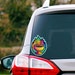 Rainbow Unitarian Universalist Flaming Chalice Sticker, Waterproof UU ...