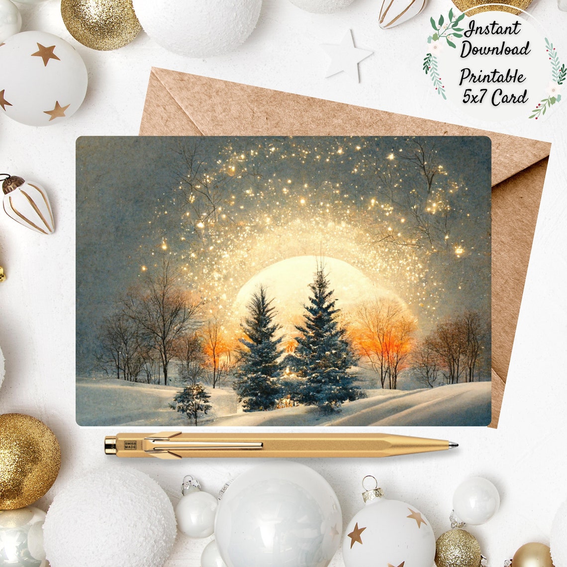 Winter Solstice Card, Unitarian Universalist Holiday Greeting Card ...