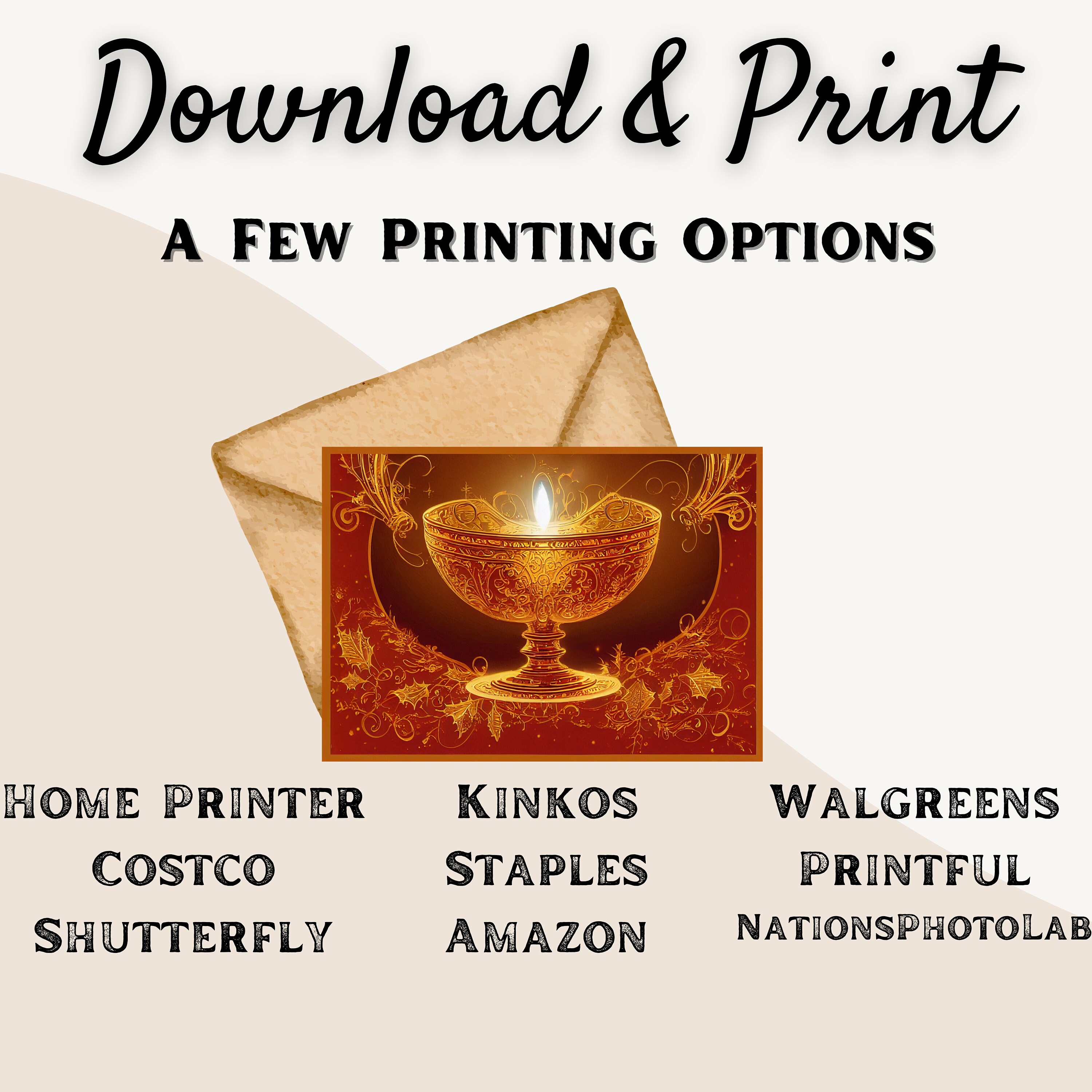 Beautiful Printable Winter Solstice Greeting Card Unitarian - Etsy