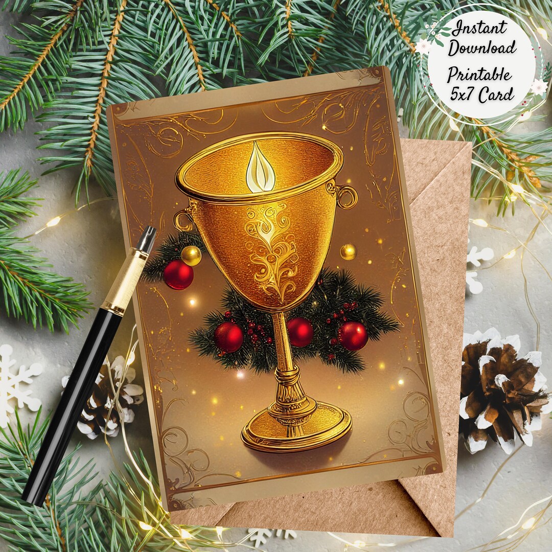 Unitarian Universalist Holiday Greeting Card Winter Solstice - Etsy