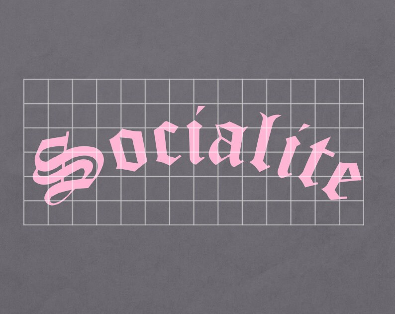 Socialité Mean Girls SVG/PNG/JPG/Pdf files for Cricut, Socialite tshirt ...
