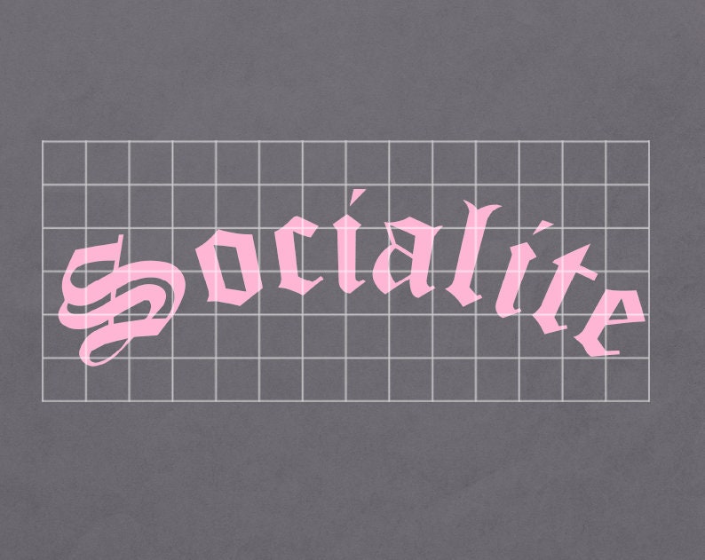 Socialité Mean Girls Svg/png/jpg/pdf Files for Cricut, Socialite Tshirt ...