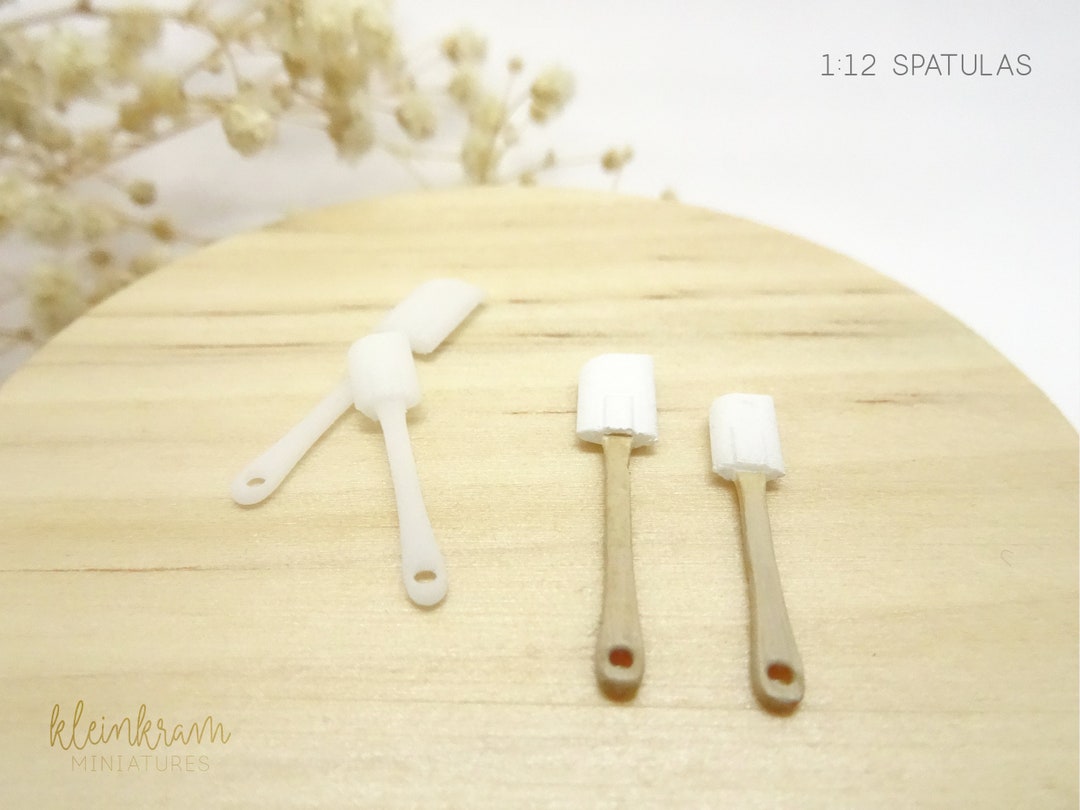 1/12 Miniature Spatula Dollhouse Kitchen, Baking, Cooking - Etsy