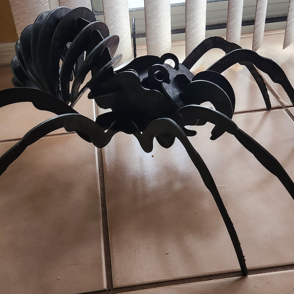Spider Metal Sculpture - Etsy