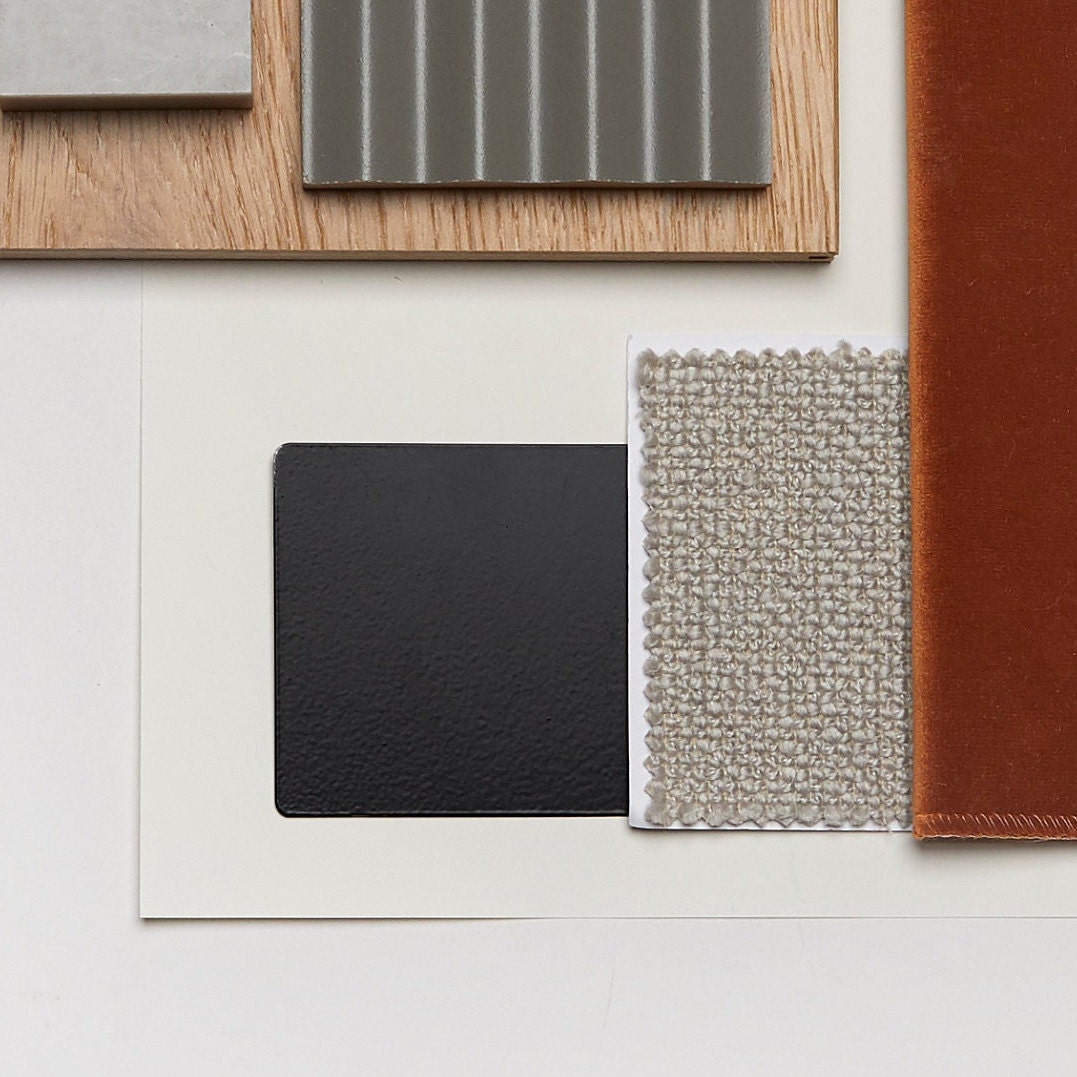 Material Palette | Scandinavian Modern House Interior Paint Colors ...