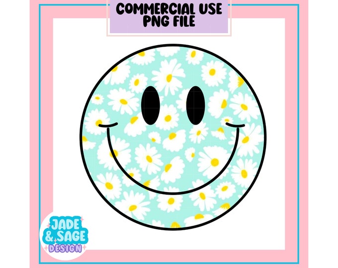 Smiley Face SVG, Smiley Fave Png, Retro PNG, Melting Smiley Face, Boho ...