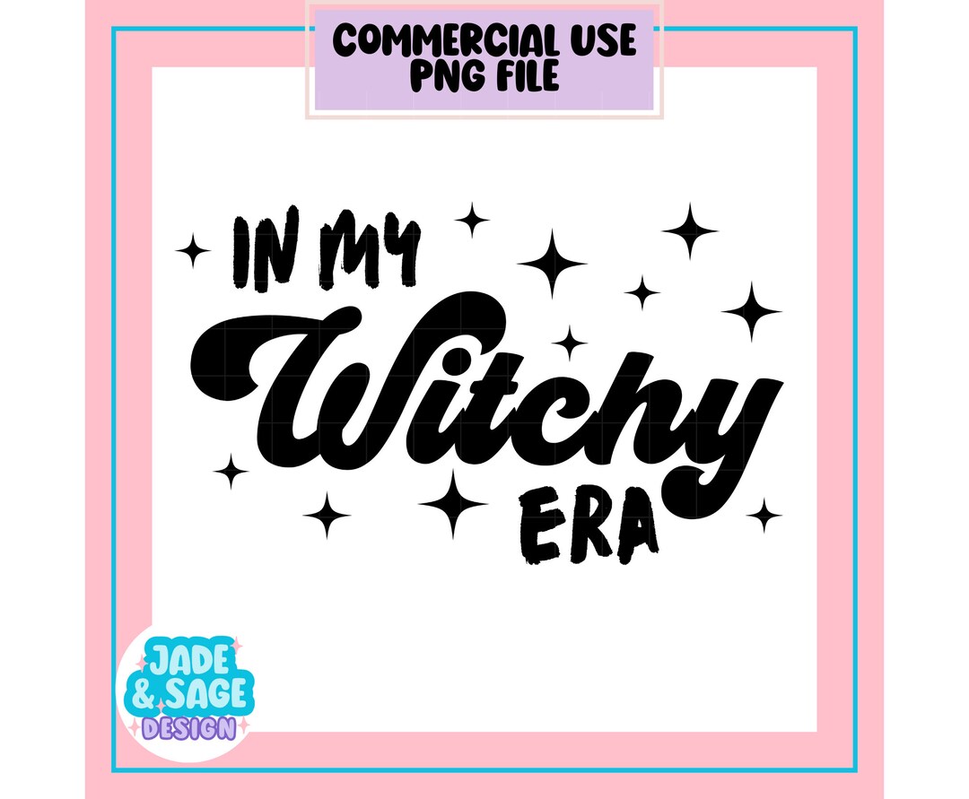 Trendy Witchy PNG Halloween Png Witch Sublimation Preppy Png Spooky ...