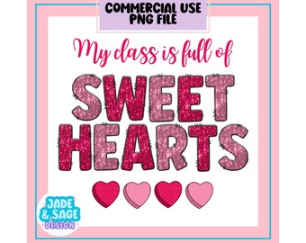Teaching Sweethearts Png, Teacher Valentines Png, Valentines Png, Retro ...