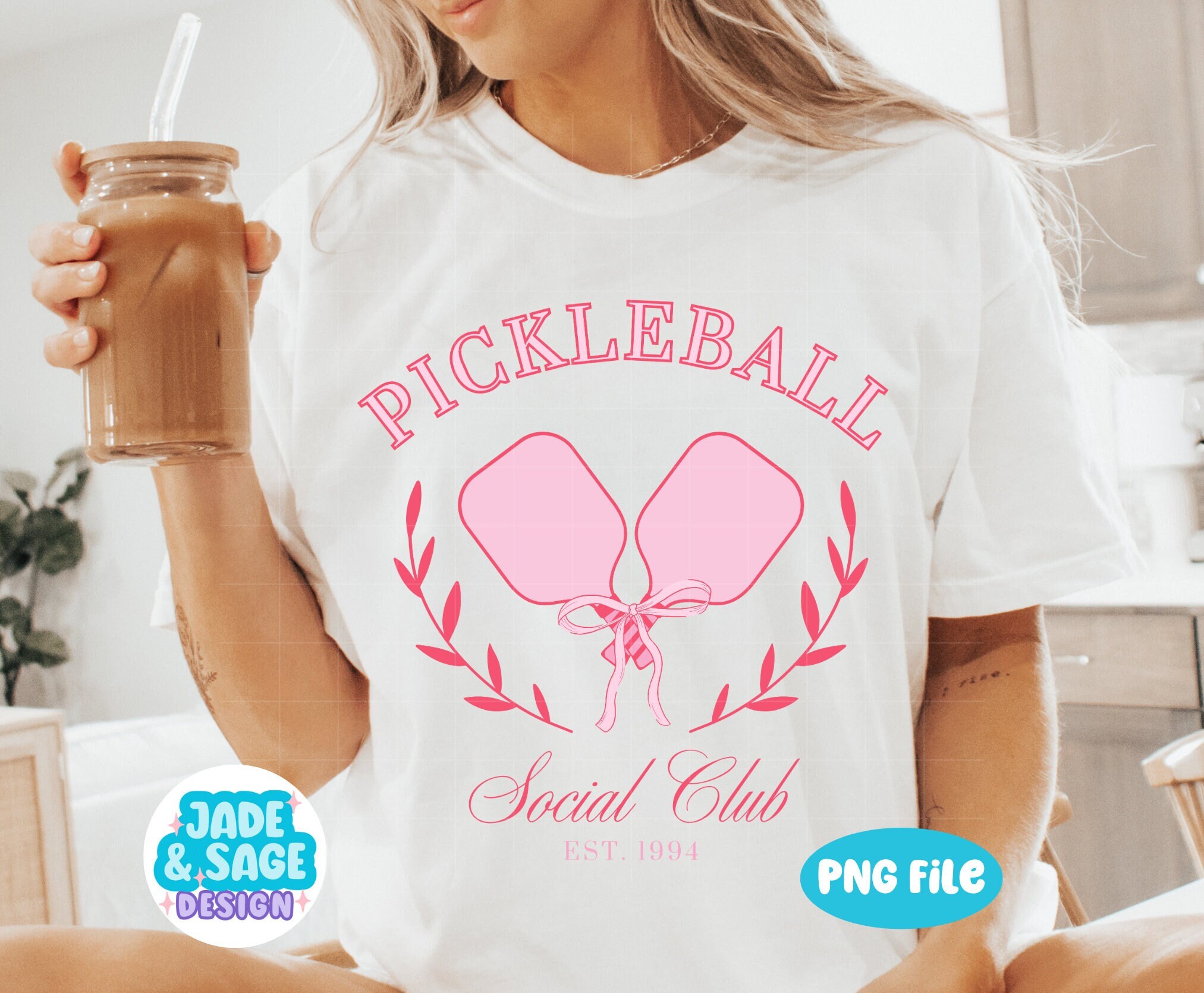 Pickleball Shirt Design, Pickleball Png, Pickleball Social Club, Preppy ...