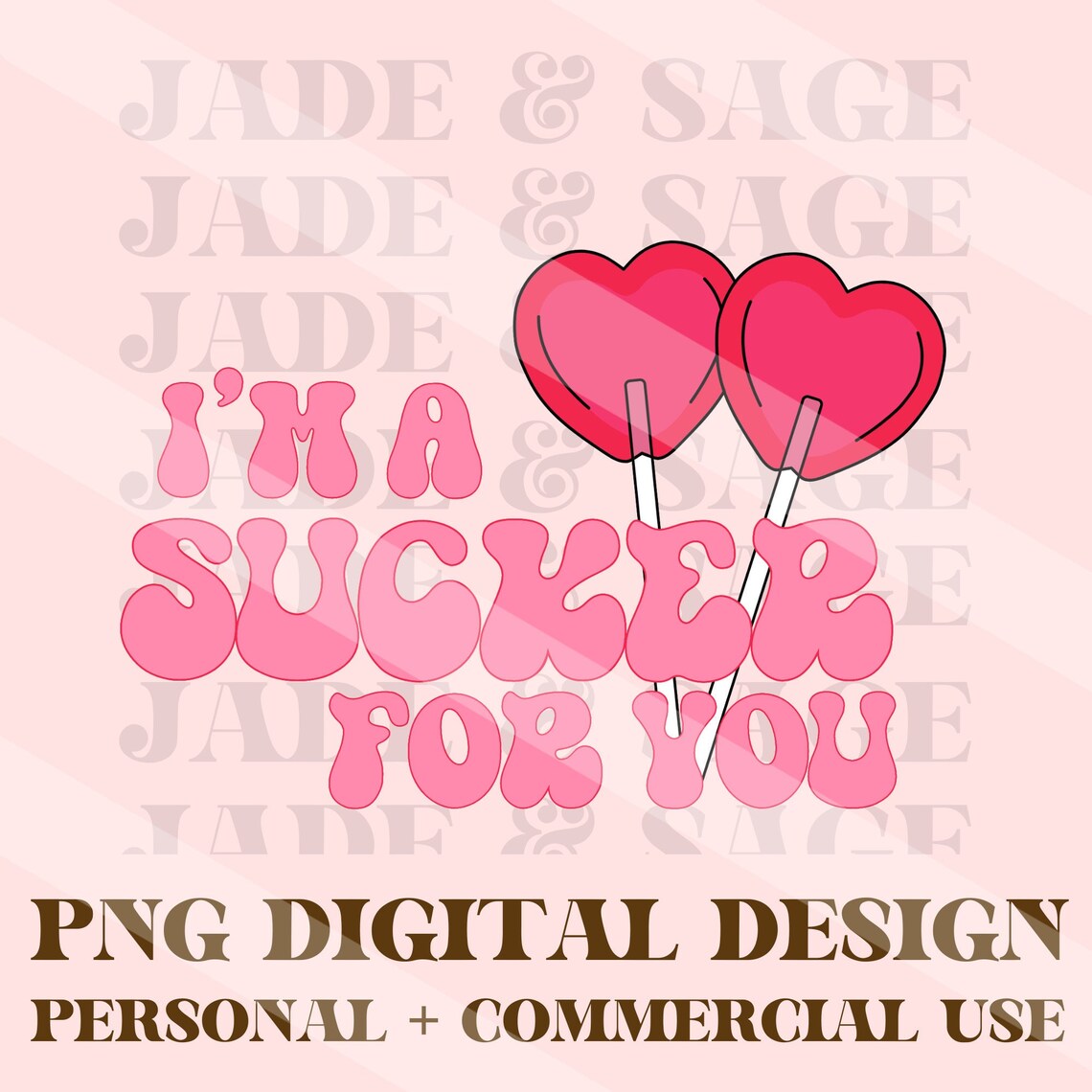 Valentines Png I'm A Sucker for You Png Funny - Etsy